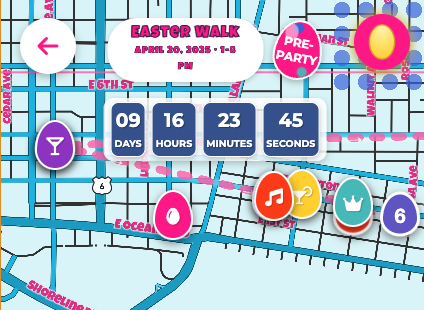 Easter Walk LB - Interactive Map